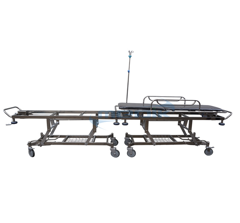YA-CS02 Patient Stretcher With Central Brake System - Patient Transfer ...